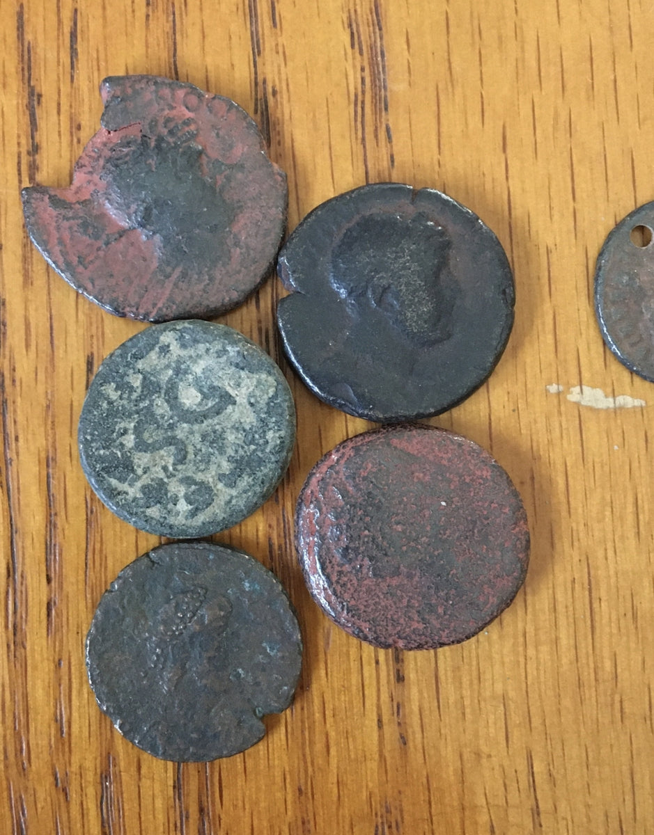 Desert Roman Coins Lot With One Free ring – www.nerocoins.com