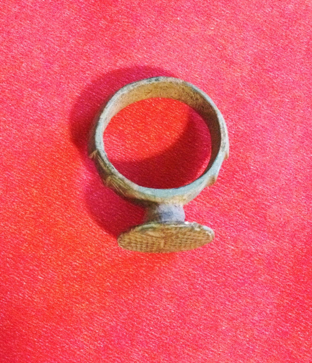 BEAUTIFUL ROMAN BRONZE SEAL RING – www.nerocoins.com